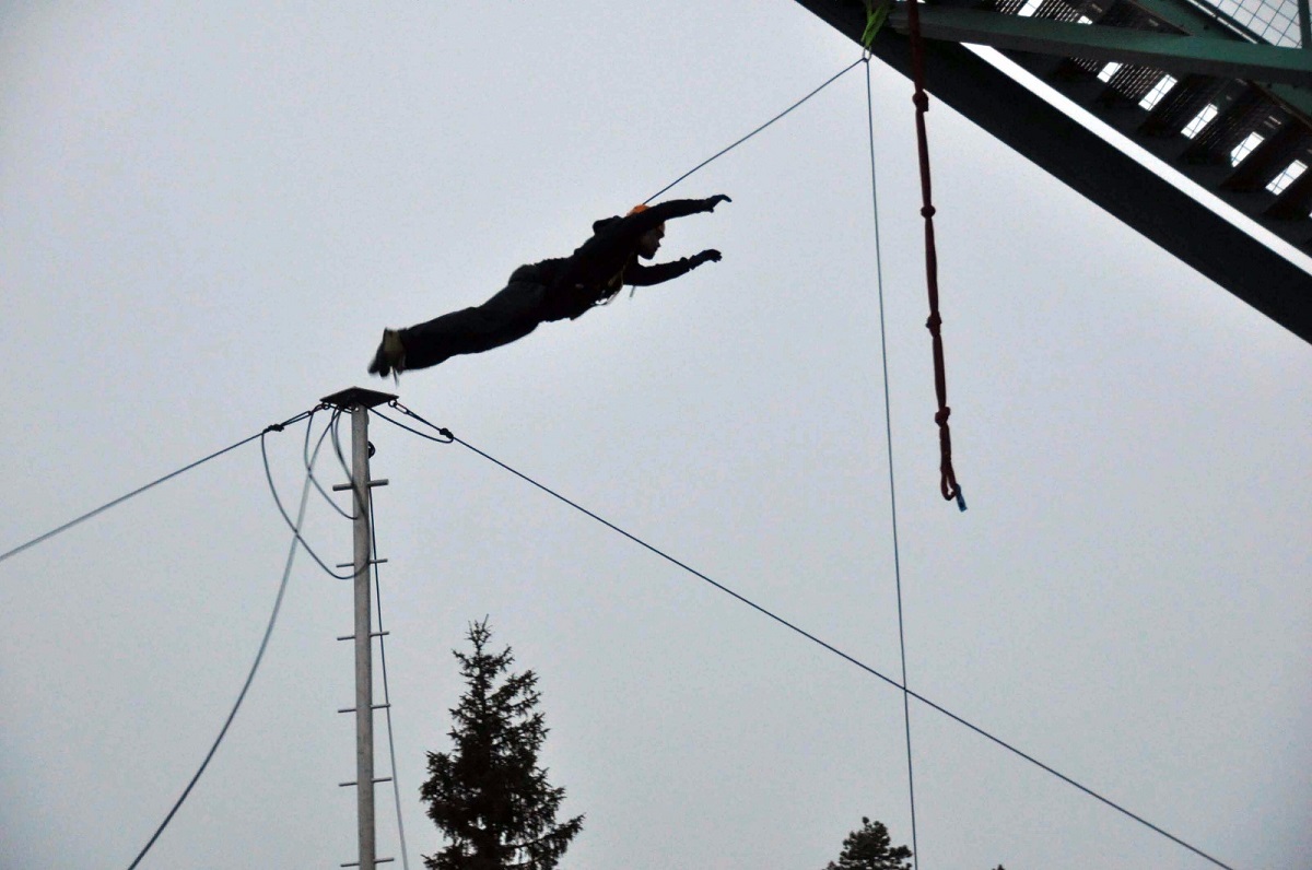 Trapeze jump Adventure - Outdoor Passion